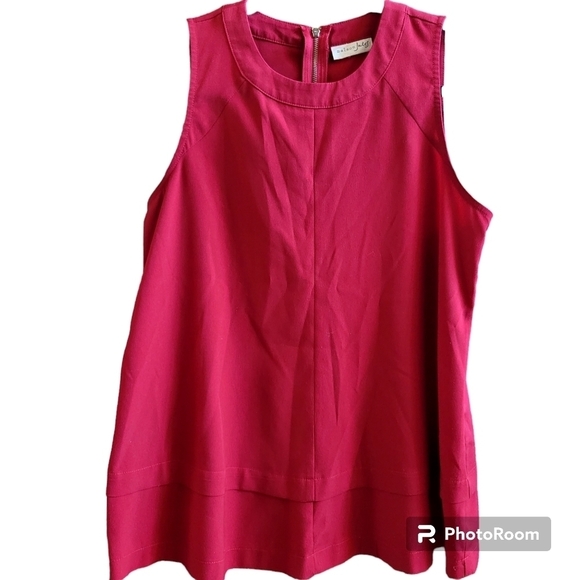 Tops | Small Red Tank Top Career Office Work | Poshmark